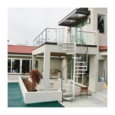 Cina Steel stair posts cast iron staircase cast iron stair interior metal spiral stairs in vendita