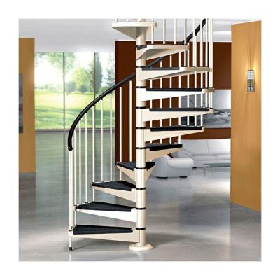Cina Cast Iron Steps antique metal spriral staircase stainless steel railing spiral stairs in vendita