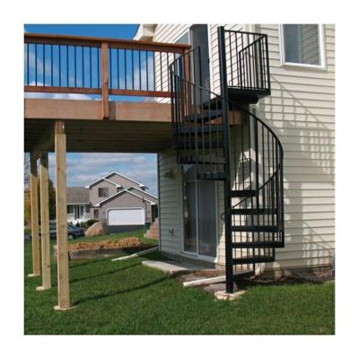 Cina Decorative metal handrails stainless steel balustrade staircase gray iron cast iron spiral stair in vendita