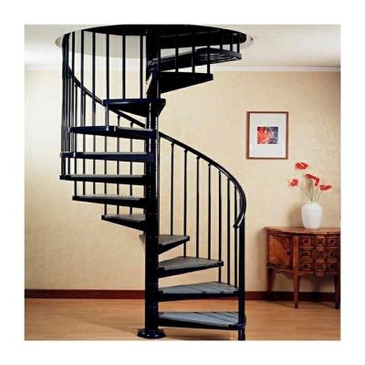 Cina Decorative metal columns outdoor iron staircase modular steel spiral stairs in vendita