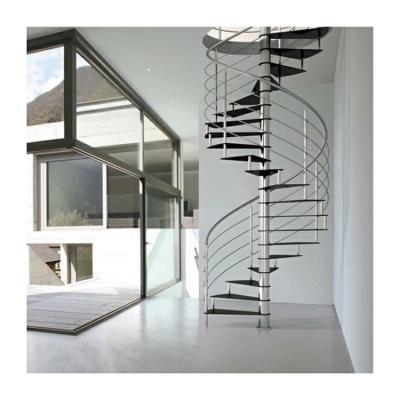 Cina Real estate metal sign frames glass steel stairs cast iron staircase spiral in vendita