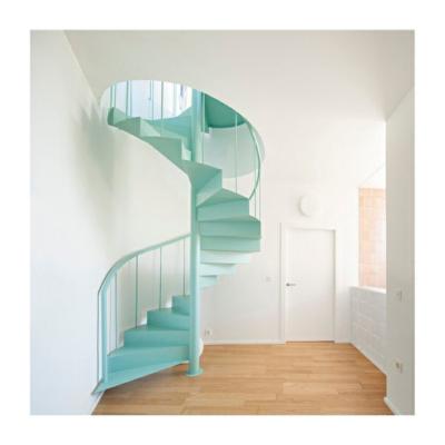 中国 Metal stairs desgin inexpensive stainless steel shaped staircase iron gazebo with spiral stair 販売のため