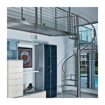 Cina Stair metal new style steel staircase used cast iron spiral stair in vendita