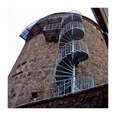 Cina Decorative metal columns cost of staircase steel interior cast iron spiral stairs in vendita