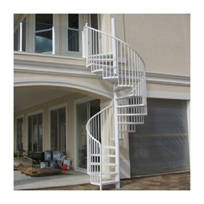 Cina Metal handrail stainless steel shaped staircase Cheaper price cast iron spiral in vendita