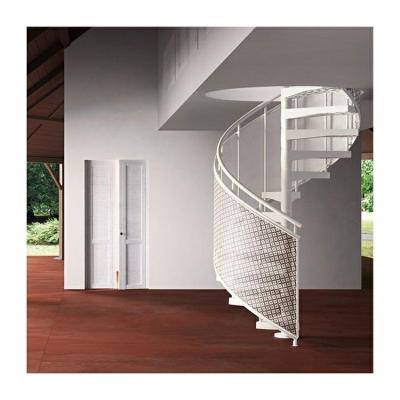 Cina Metal stairs and landings durable stainless steel staircase cast iron small spiral stair in vendita