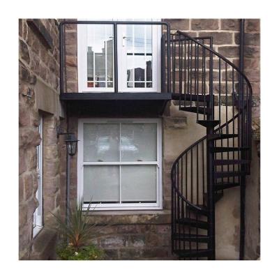 Cina Metal safety loop pin single carbon steel beam staircase china cast iron spiral stair in vendita