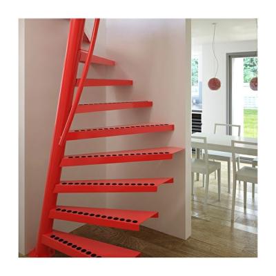 Cina Exterior metal stair stainless steel staircase ideas spiral stairs iron grill design in vendita