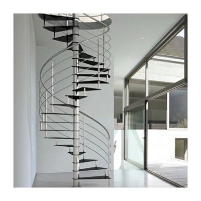 Cina Outdoor used metal stairs outdoor steel staircase cast iron indoor spiral stairs in vendita
