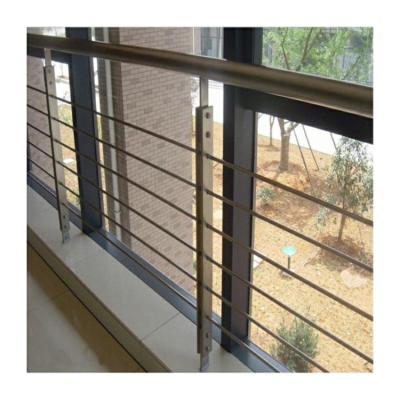 Cina Mexico style stainless steel rod balustrade decorative aluminum deck railing in vendita