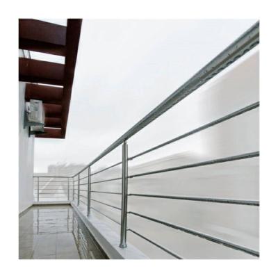 Cina Saudi Arabia style steel rod balustrade stainless steel decking balustrade in vendita
