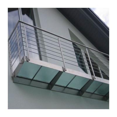 Cina Malawi style green metal rod fencing privacy balcony fence in vendita