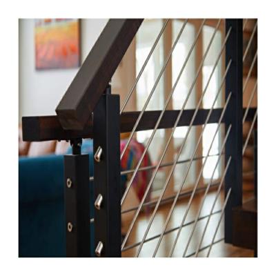 Cina Hot sale rod balustrades gold coast stainless steel deck rod railing posts in vendita