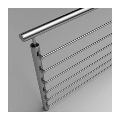 Cina Beautiful shape horizontal rod balustrade stainless steel rod railings interior in vendita
