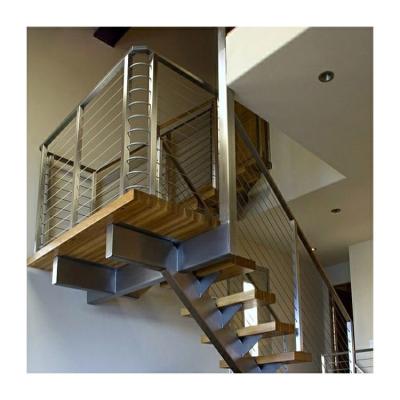 Cina Swaziland popular metal deck rod balusters composite stairs and railings in vendita