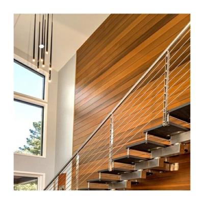 Cina Botswana sell well rod balustrade suppliers black outdoor stair railing in vendita