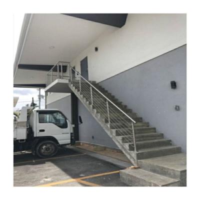 Cina Ethiopia design steel rod balusters outdoor metal stair rod railing kits in vendita