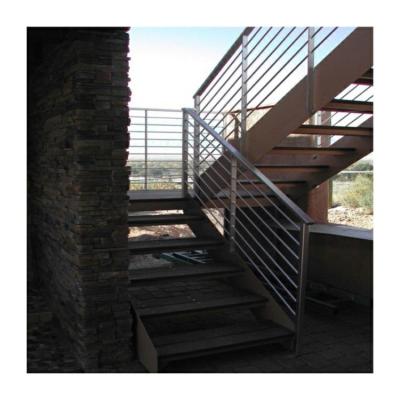 Cina Suriname design metal rod fence panels 6ft high horizontal stair rod railing in vendita