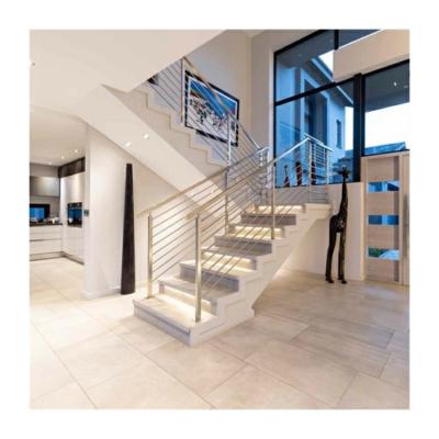 Cina Barbados popular curved metal rod fence panels stair rod railing systems in vendita