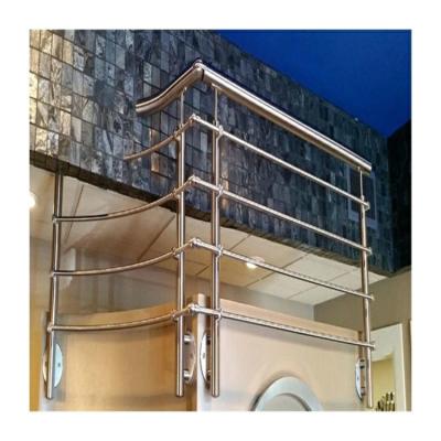 Cina New arrivals black metal rod fence cost metal patio fence in vendita