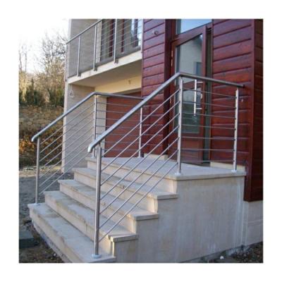 Cina Australia style black steel rod fence wrought iron front porch railing in vendita