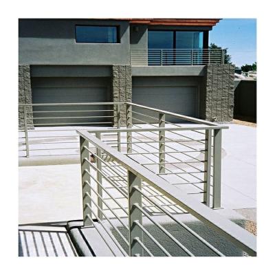 Cina Uruguay style steel rod fence posts aluminum handrails for porch steps in vendita