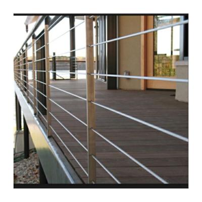 Cina Martinique style steel rod fence cost bulk face mount deck balusters in vendita