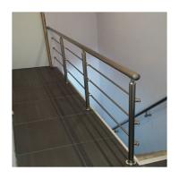 China Greece style rod bar handrail using galvanized pipe as deck railing for sale
