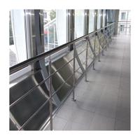 China Greece style rod bar handrail using galvanized pipe as deck railing for sale