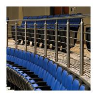 China Greece style rod bar handrail using galvanized pipe as deck railing for sale