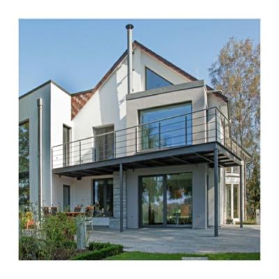 Cina Germany style rod iron porch railing cedar deck railing with aluminum balusters in vendita