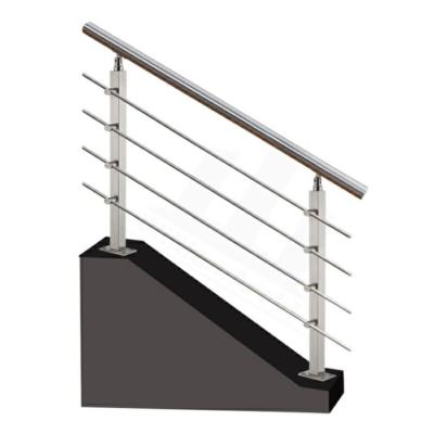 Cina Rod iron fence cost black fence modern railing in vendita