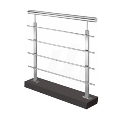 Cina Rod iron banister wrought iron fence vinyl railing in vendita