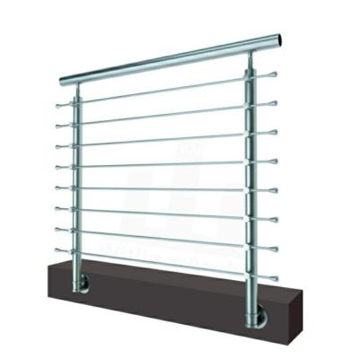 Cina Stainless steel rod aluminum fence railing design in vendita