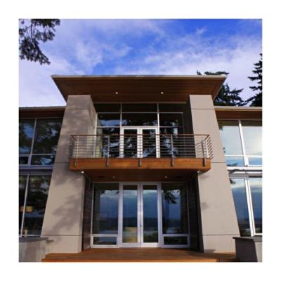China Guinea Style Glass Steel Balcony Railing  4 Foot Metal Rod Fence Te koop