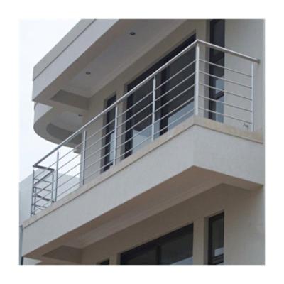 China Guinea Style Glass Steel Balcony Railing  4 Foot Metal Rod Fence Te koop