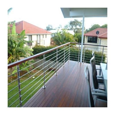 China Guinea Style Glass Steel Balcony Railing  4 Foot Metal Rod Fence Te koop