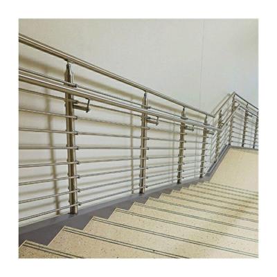 China Inside House Rod Stair Railing With Prefabricated Metal Rod Fence Panels Te koop