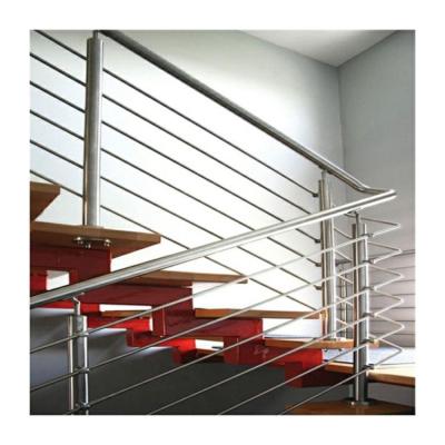 China Inside House Rod Stair Railing With Prefabricated Metal Rod Fence Panels Te koop