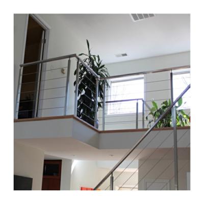 Cina Patio door barrier railing horizontal wire railing livewire fencing in vendita