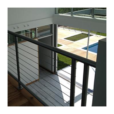 중국 Patio door barrier railing horizontal wire railing livewire fencing 판매용