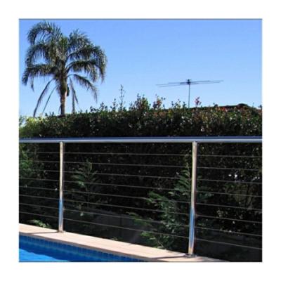 Cina Bermuda balcony wire balustrade interlink wire fence in vendita