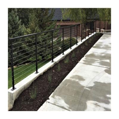 Cina Kenya stainless steel wire rope balustrade barbed wire fencing installation in vendita