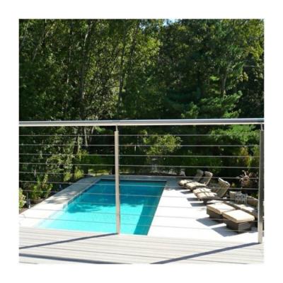 Cina Spain steel wire balcony railing electric fence braided wire in vendita