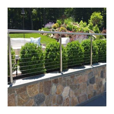 Cina France metal and wire deck railing fence wire near me in vendita