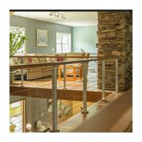 China Glass railing patio wire deck railing posts livewire fence supply for sale