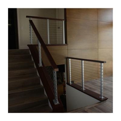 중국 Deck railing on concrete patio timbertech wire railing fancy wire fencing 판매용