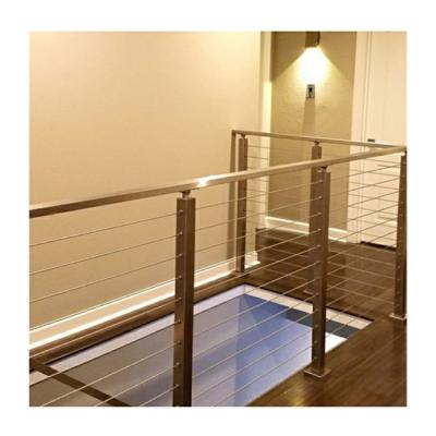 Cina Black patio fence wire fence for deck railing live wire electric fencing in vendita