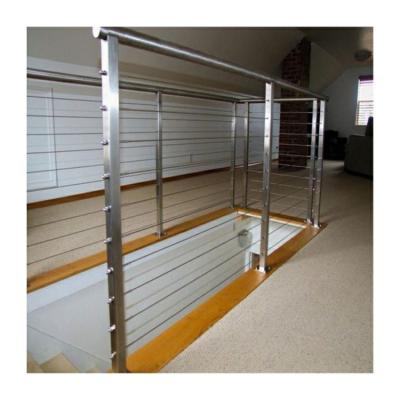 Cina White patio fence installing wire railing fencing wire near me in vendita