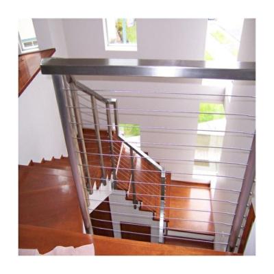 Cina Railing around concrete patio trex wire railing 4mm fencing wire in vendita